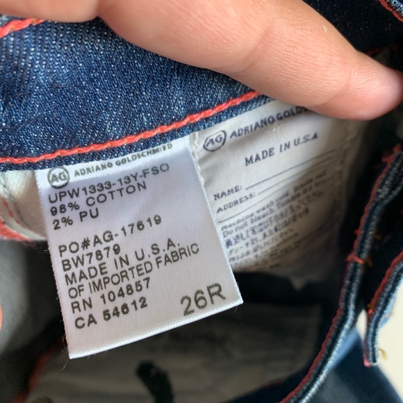 Ag Adriano Goldschmied | Jeans | Ag Adriano Goldschmied Stilt Cigarette ...